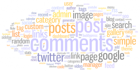 keyword cloud block plugin